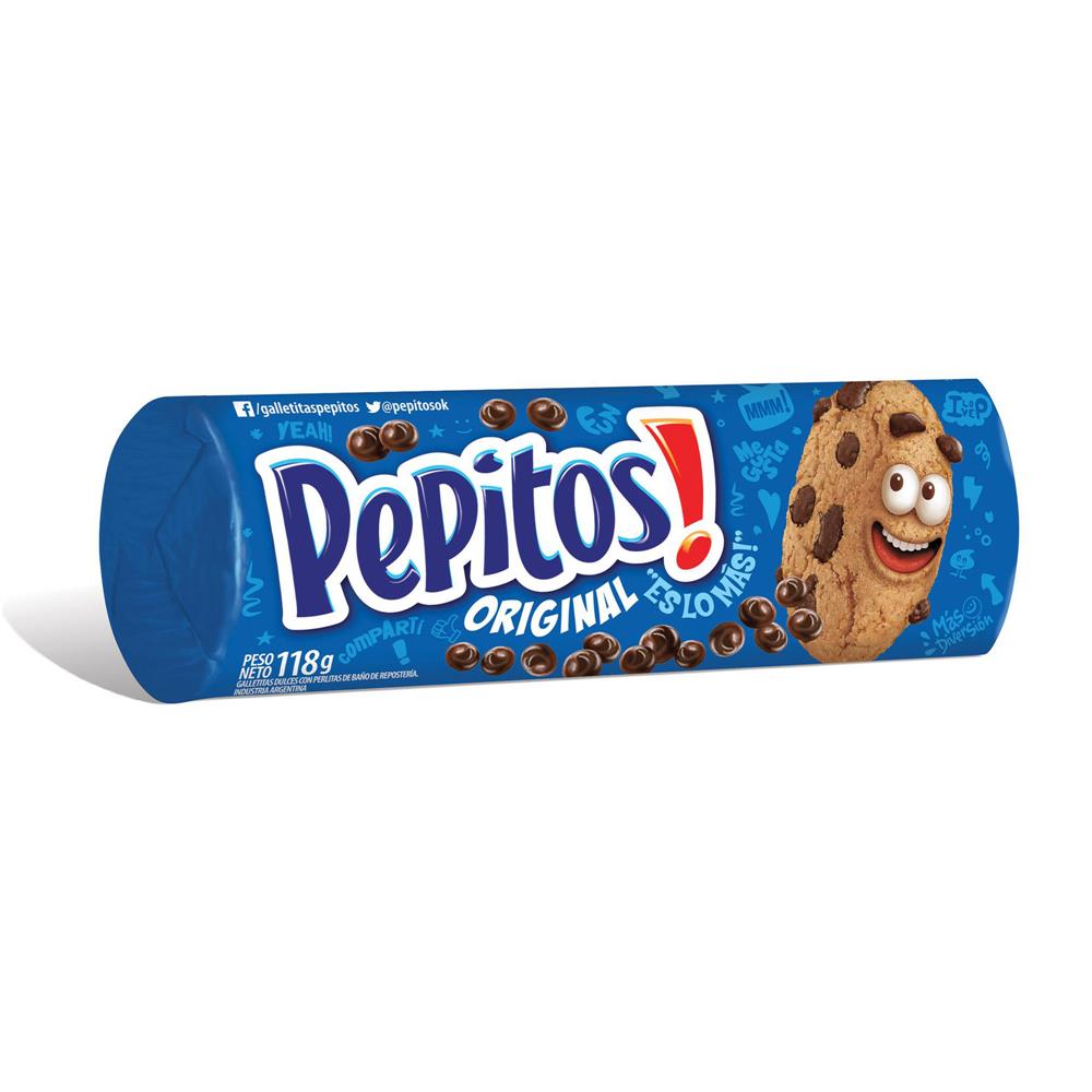 Sweet Vanilla Pepitos Cookies with Chocolate Chips, 118 g / 4.16 oz