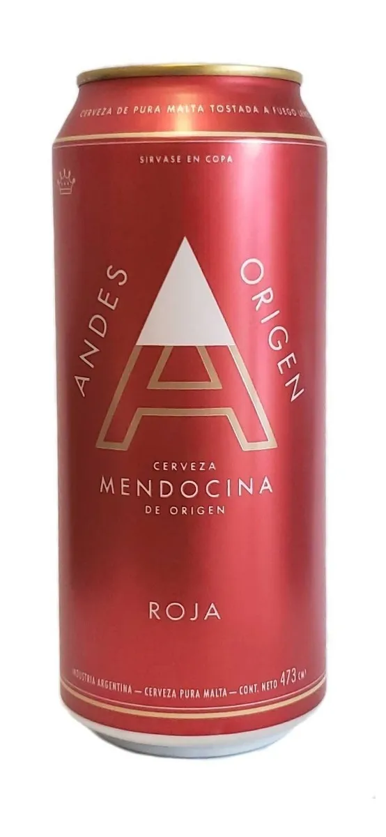 Cerveza Andes Origen Roja, 473 mL (Paquete de 6)
