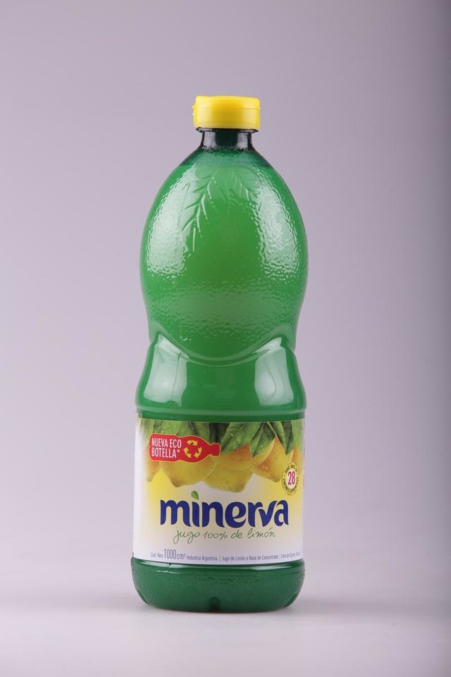 Minerva Lemon Juice, 500 cc / 17.59 oz Bottle